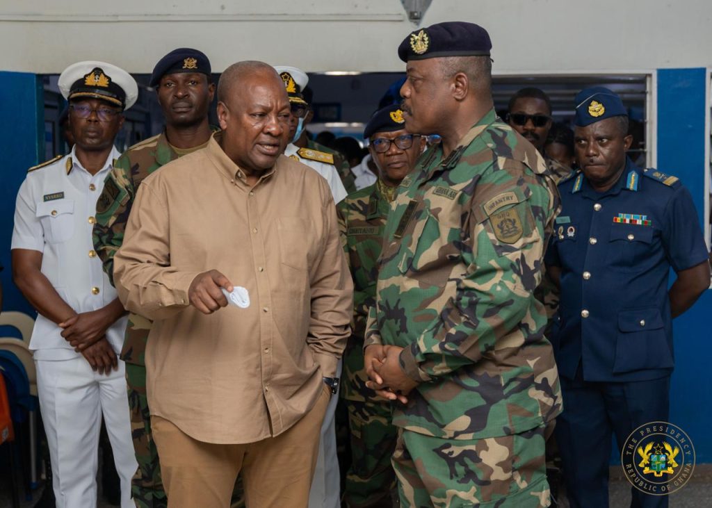 Elwak Stampede: President Mahama visits victims at 37 Military Hospital