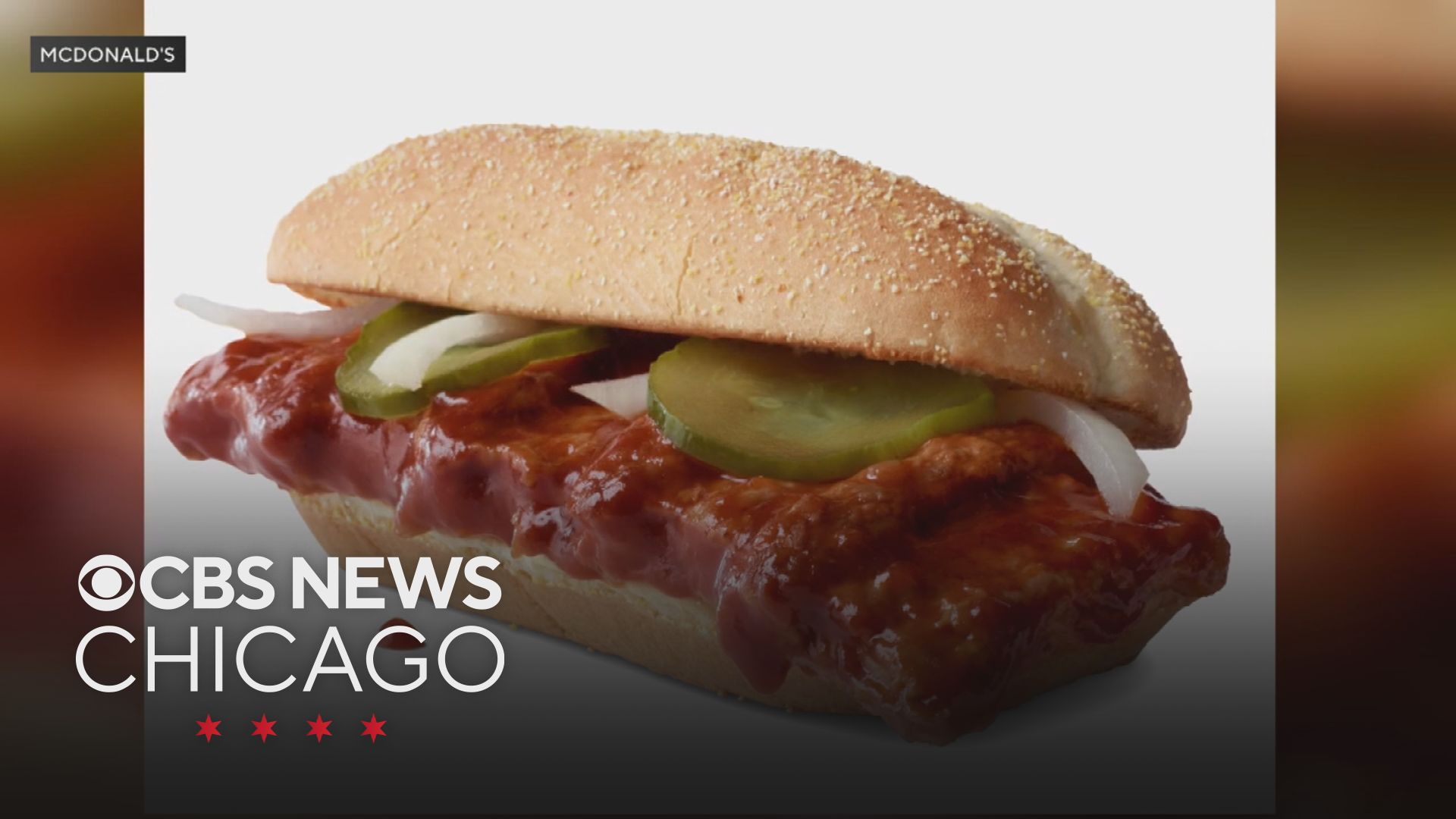 The McRib returns to some McDonald's restaurants