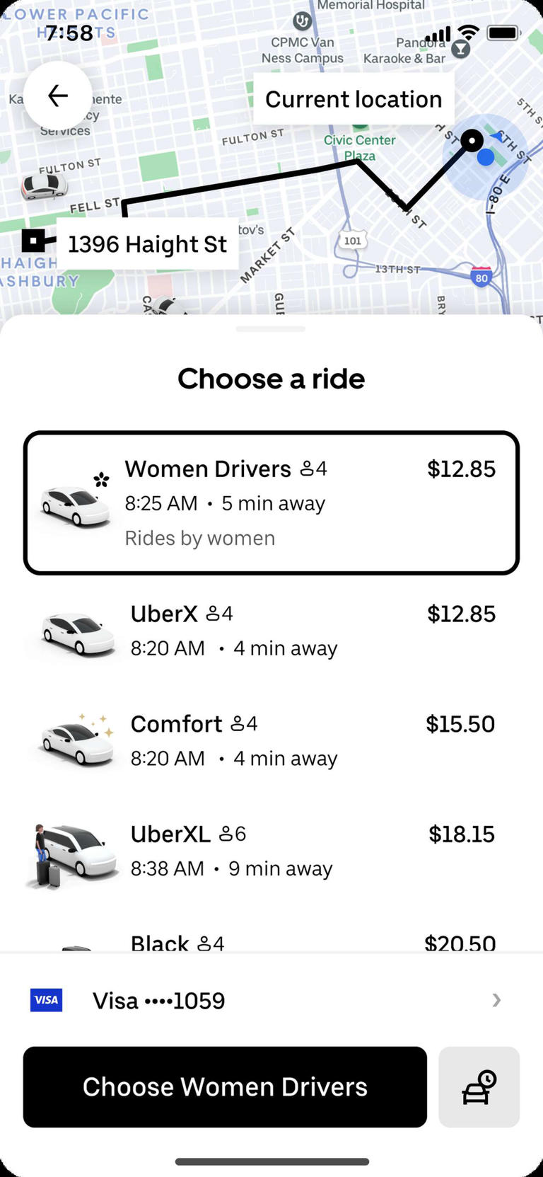 Women Uber riders in Houston can now choose to only use women drivers