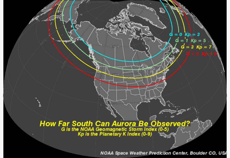 Are northern lights visible tonight in NJ, NYC? Time, map, where to see ...