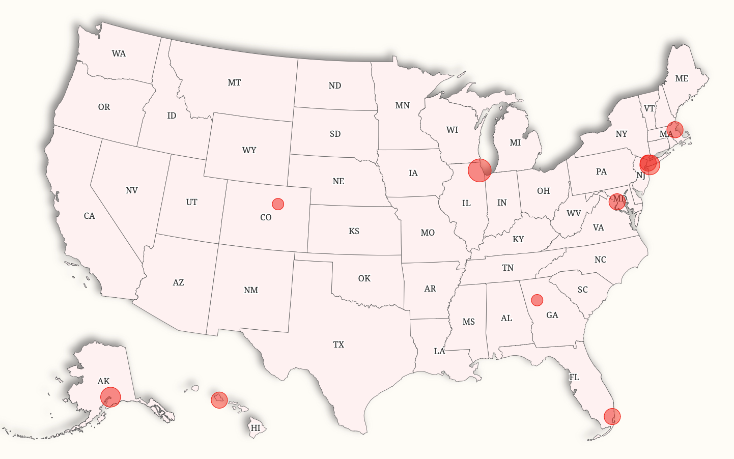 Map reveals US airports suffering worst cancelations, delays in US today