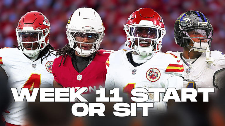 NFL Fantasy Football Week 11 2025 Start ‘Em Sit ‘Em: Wide Receiver