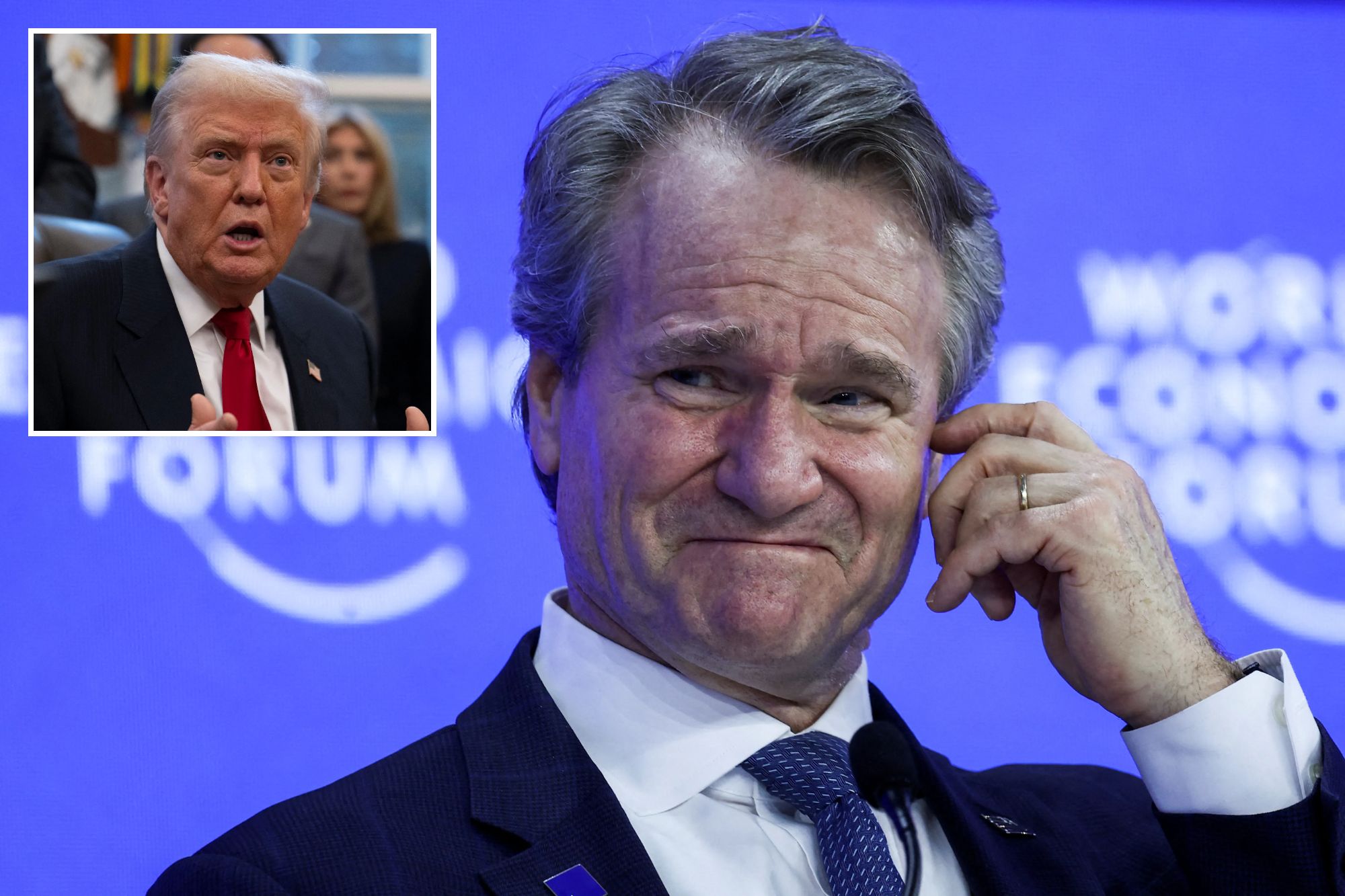 Trump snubs BofA CEO Brian Moynihan in White House dinner for Wall ...