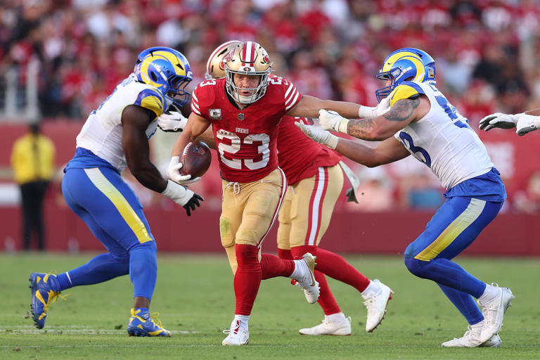 49ers’ Christian McCaffrey has joined elite company following Week 10