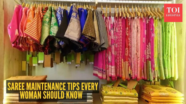 The secret to keeping your expensive sarees looking brand new even ...