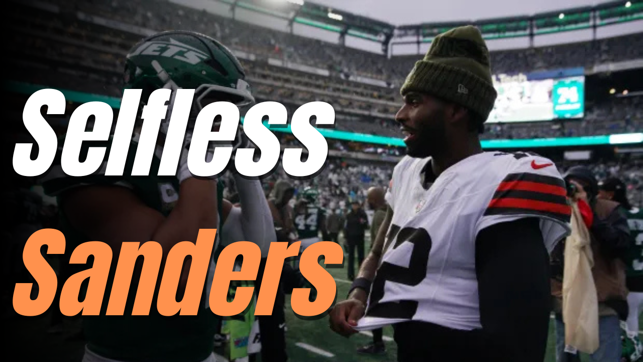 Shedeur Sanders Praised for Selfless Act As Browns Name Week 11 Starter ...