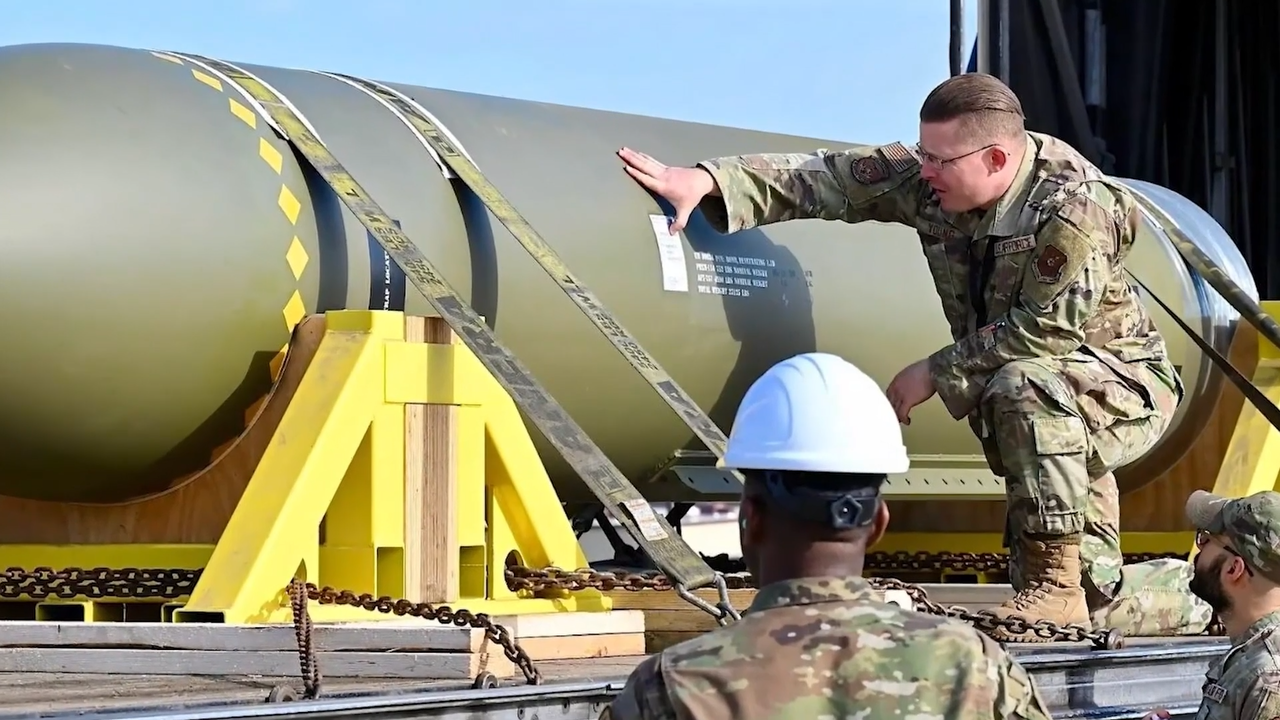 US Air Force Accidentally Reveals Massive ‘Bunker-Buster’ Ready for ...