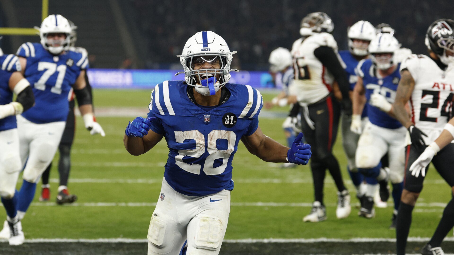 Jonathan Taylor named AFC offensive player of the week for third time ...