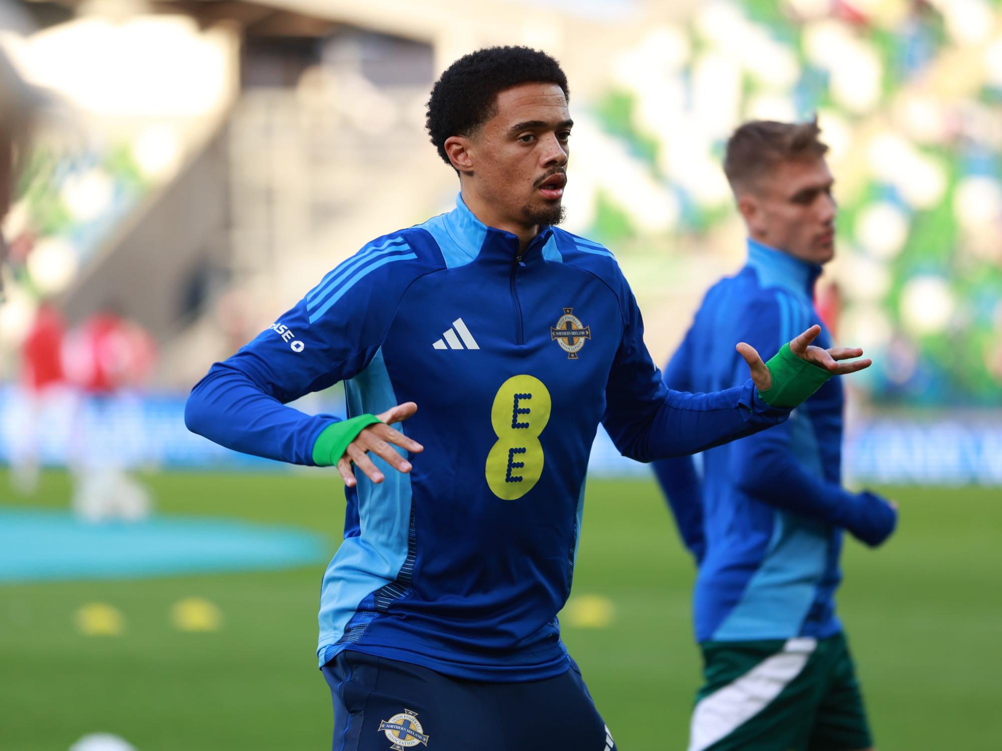 'I sent Michael a text' - Northern Ireland's Jamal Lewis happy at ...
