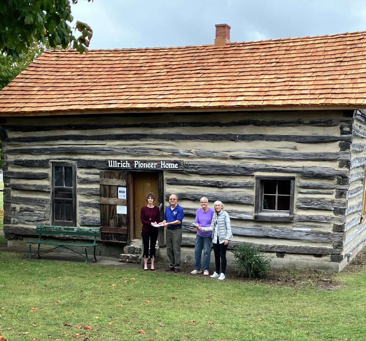 100 Women Who Care Huron County donates $5,100 for Ullrich Log Cabin ...