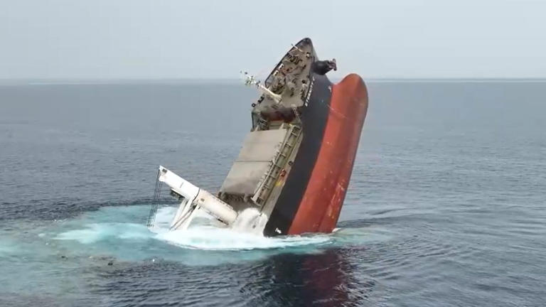 First ultra-large cargo ship makes Red Sea transit since start of ...