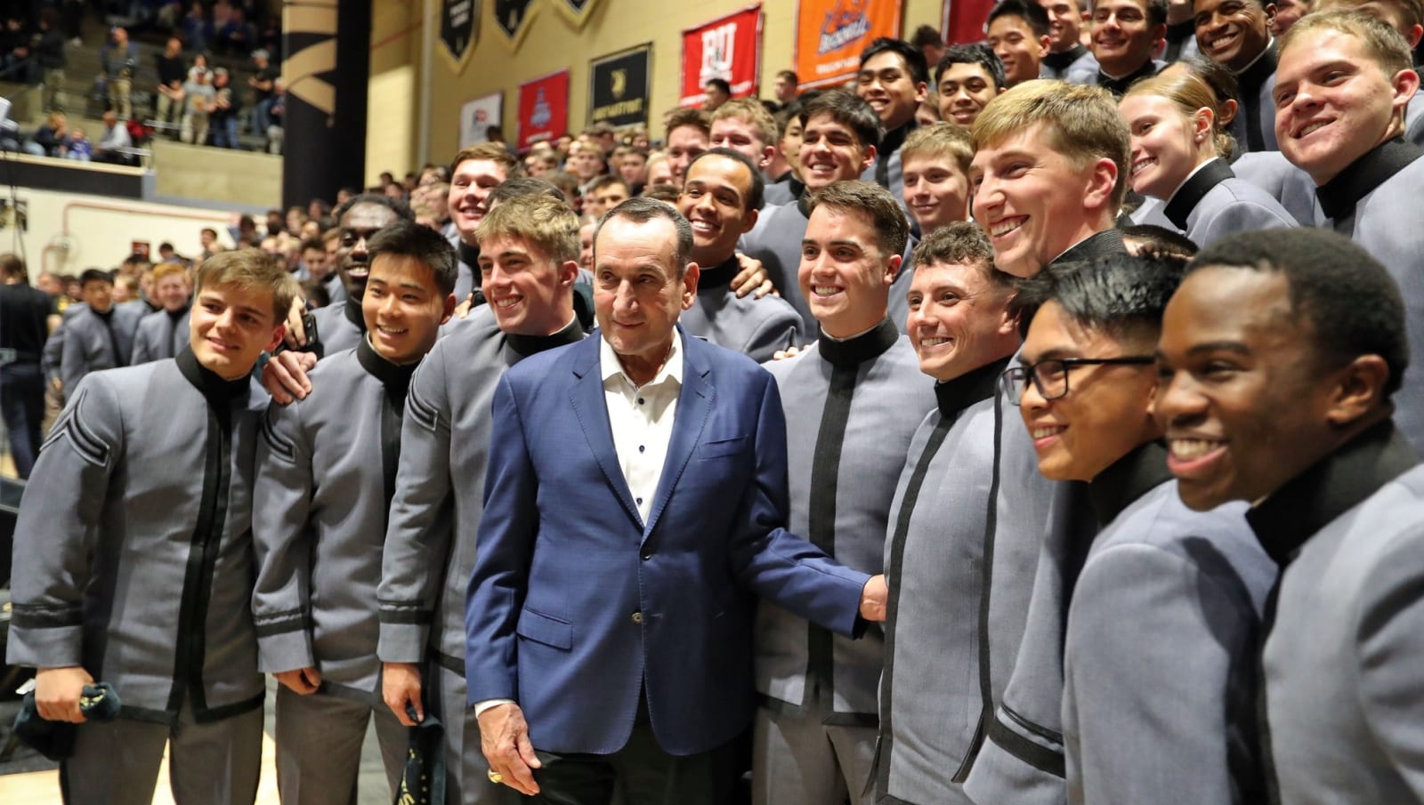 Men’s Basketball Sees Historic Night Hosting Duke, Mike Krzyzewski (’69 ...