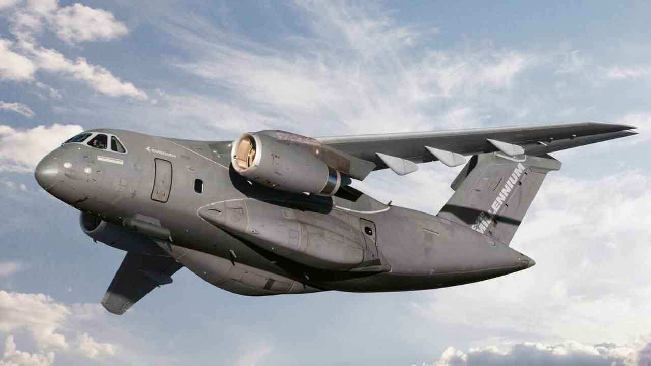 Il Brasile avvia la costruzione del primo aereo militare C-390 per i ...