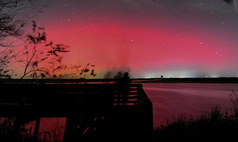 How rare are northern lights in Florida? Auroras almost never seen so ...