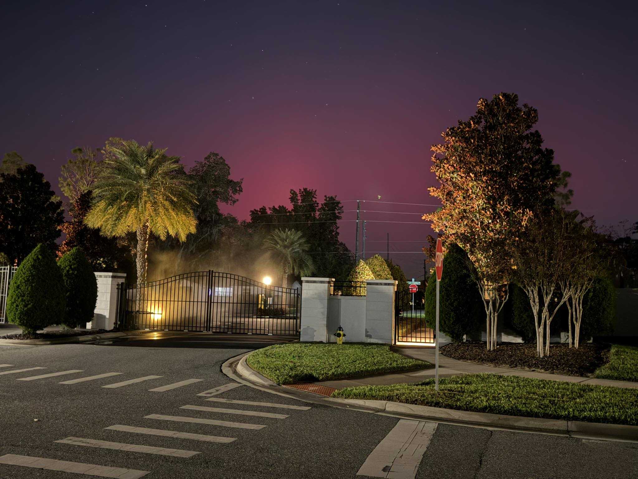 Northern lights spotted in parts of Central Florida