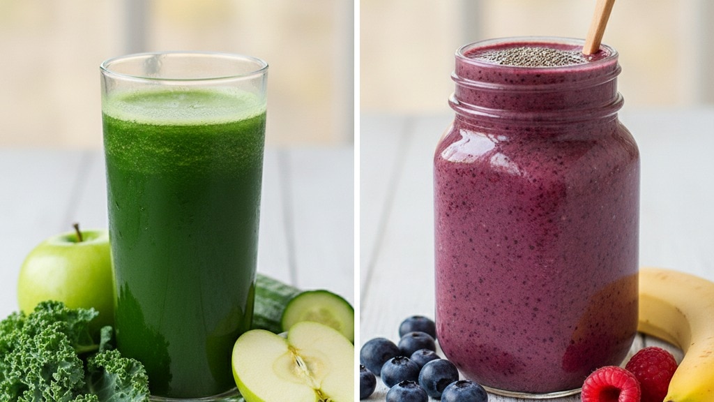 Smoothies Vs Juicing