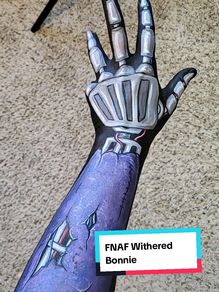 Withered Bonnie Makeup: Animatronics to Life
