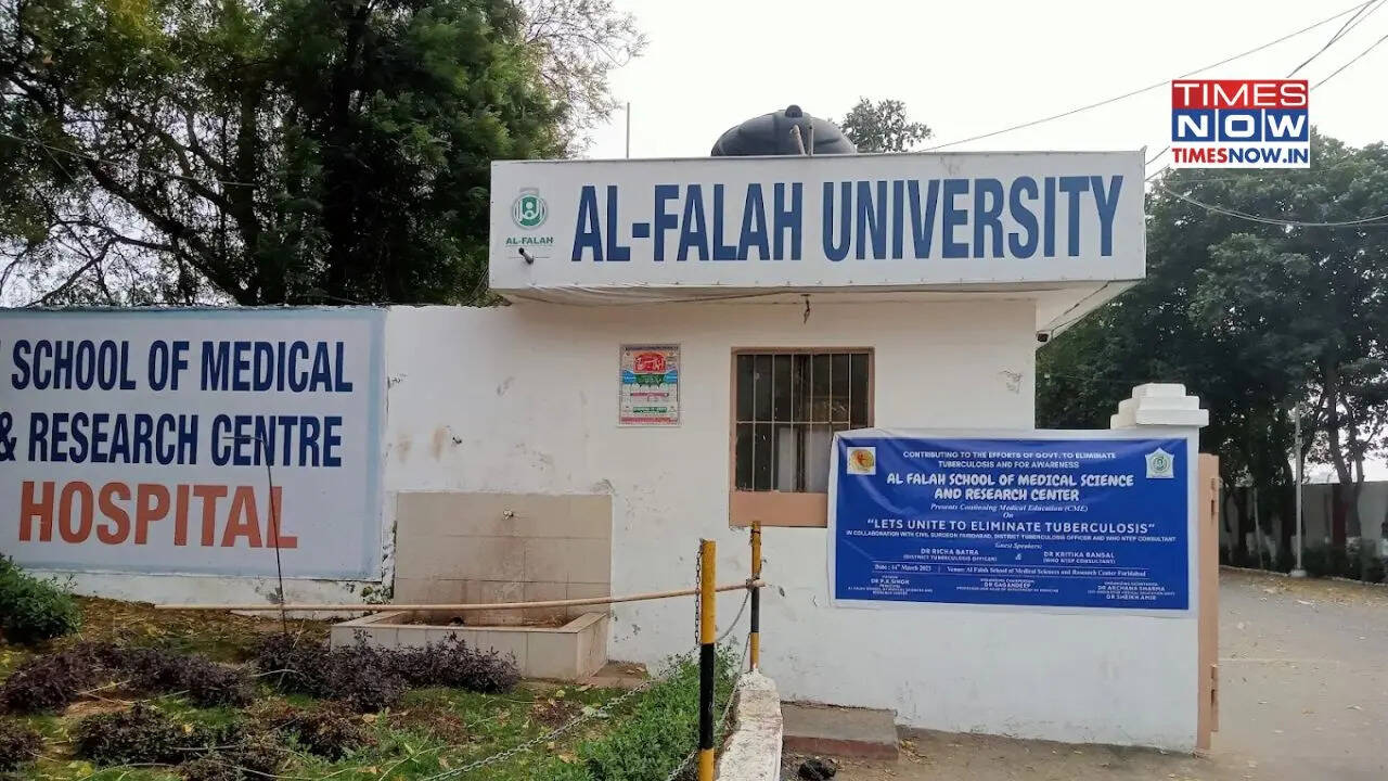 What Links Al-Falah University in Faridabad to Red Fort Blast Probe ...