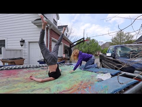 Head Stuck in Trampoline Prank Shocks Mom