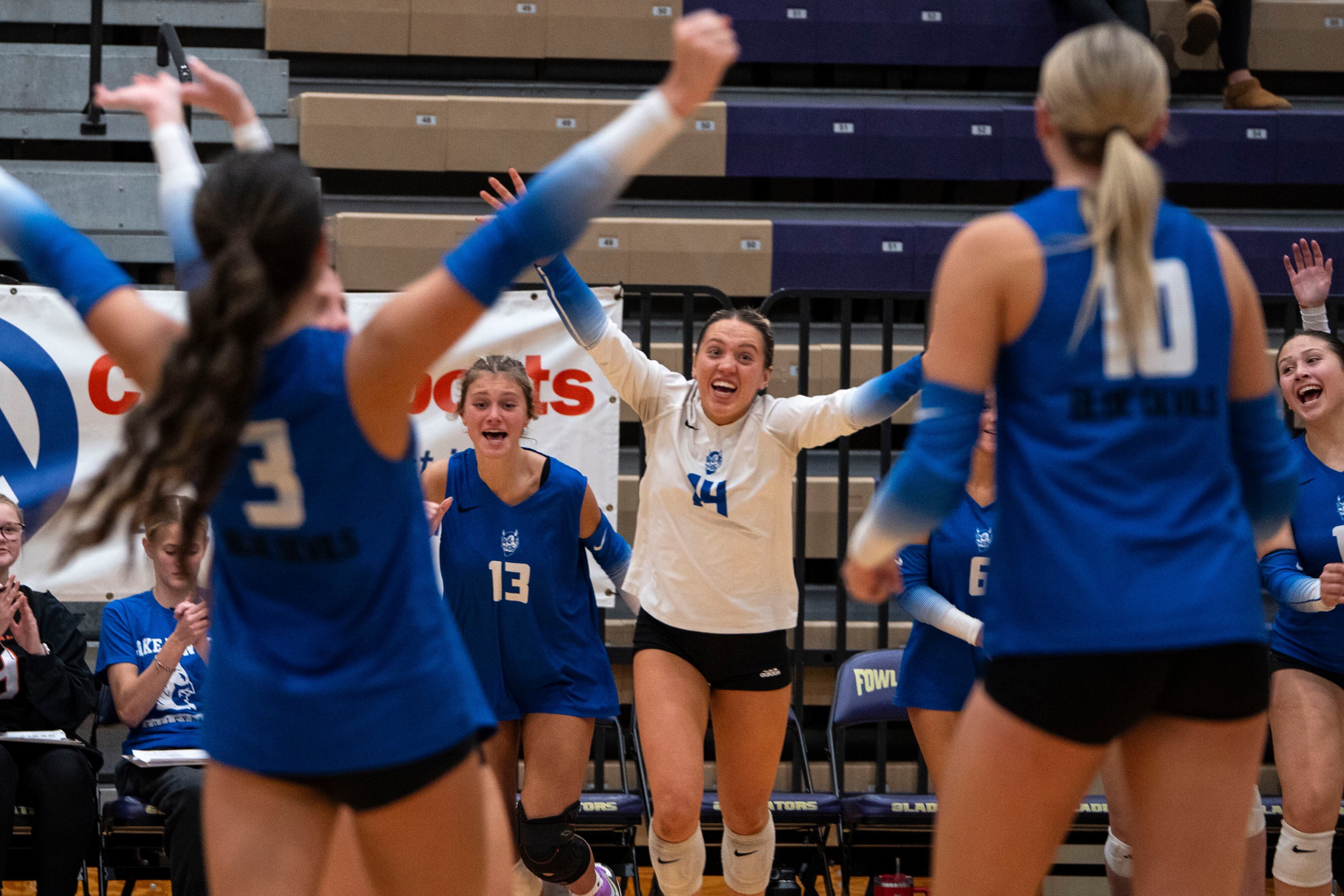 PHOTOS: Frankenmuth, Lake Fenton face off in D2 girls regional ...