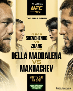 LIVE! UFC 322 ceremonial weigh ins video stream, official fighter ...