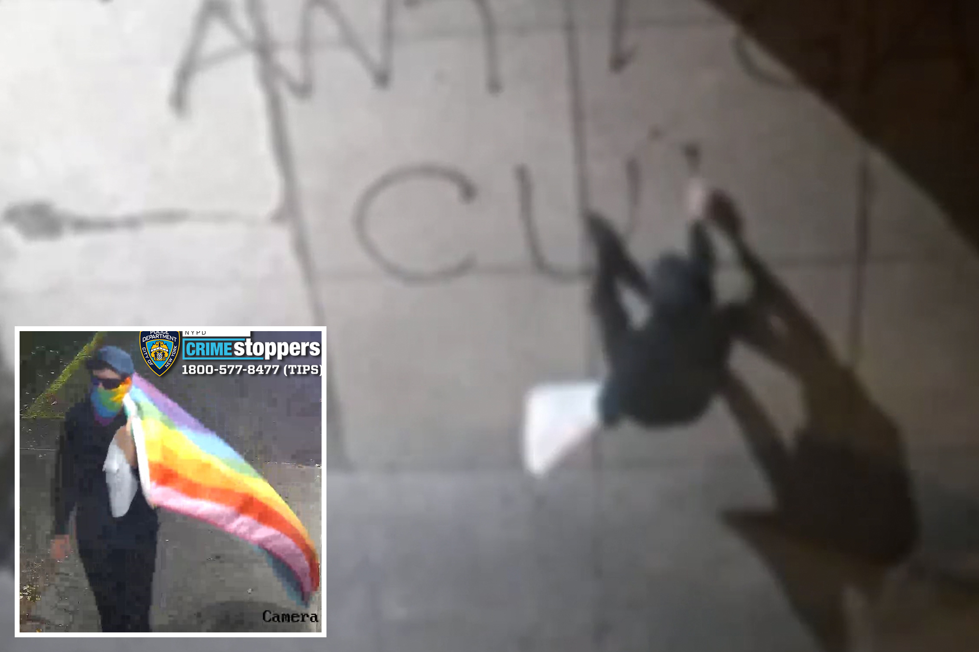 Rainbow flag-waving vandal defaced NYC churches with ‘anti-Christian ...