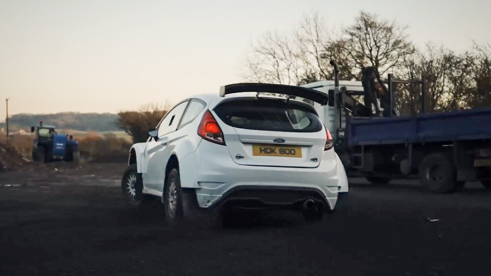 First Start of Ken Block’s RX43 Gymkhana Car