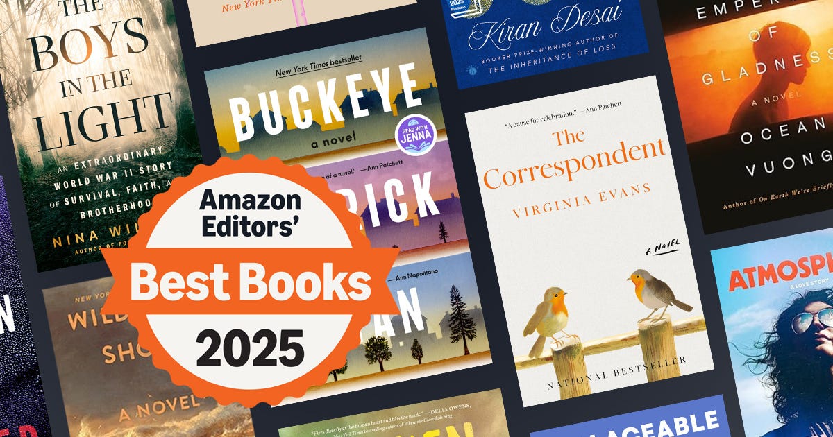 Amazon shares top 10 best books of 2025 – Exclusive reveal
