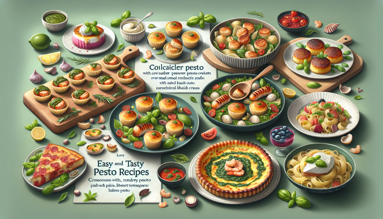 Recettes au pesto faciles et savoureuses