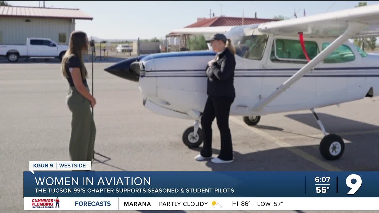 Women taking flight: Tucson 99s inspires women to take flight in aviation