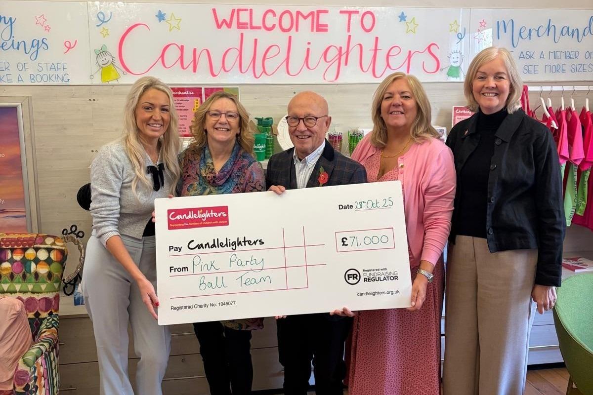 Harrogate 'pink' ball raises more than £70,000 for children with cancer ...