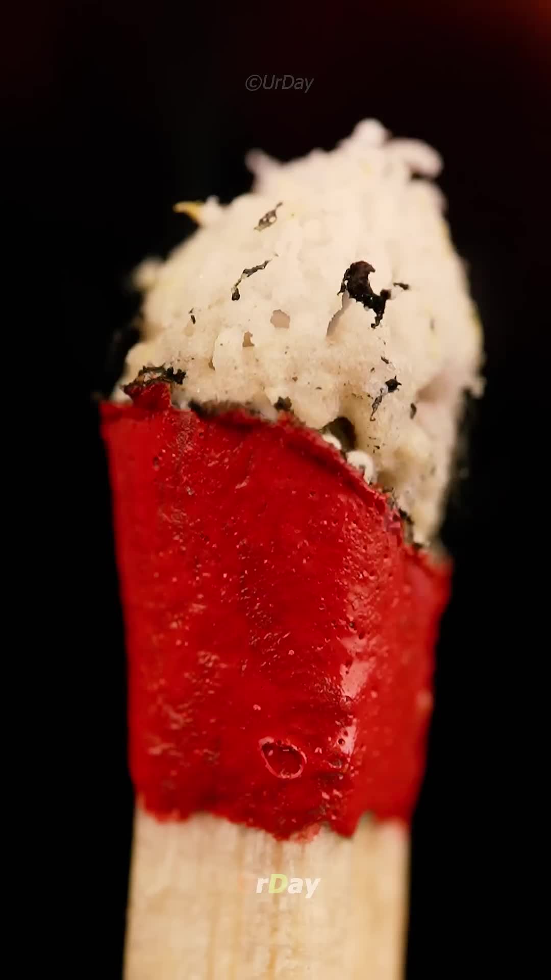 Burning a match stick extreme close up #urday #satisfying #macro