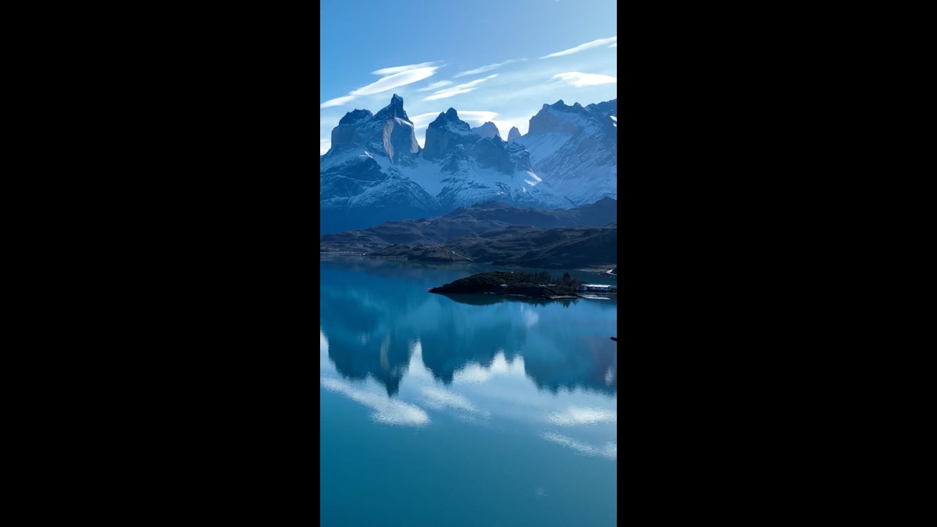 Majestátní vrcholy Chile: Letecká prohlídka Torres del Paine.