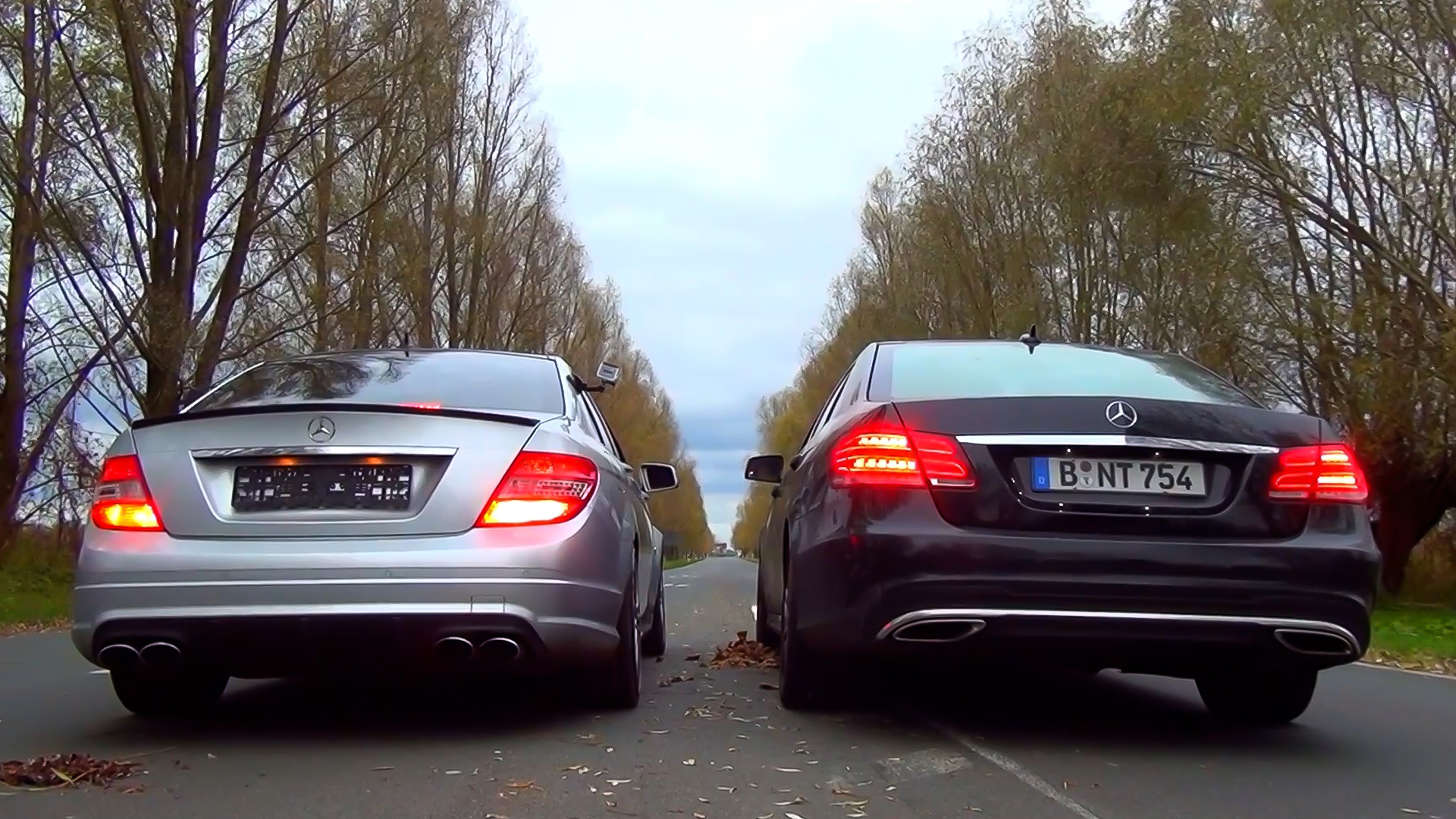 V8 Biturbo vs AMG Roar – Sound Test in Action