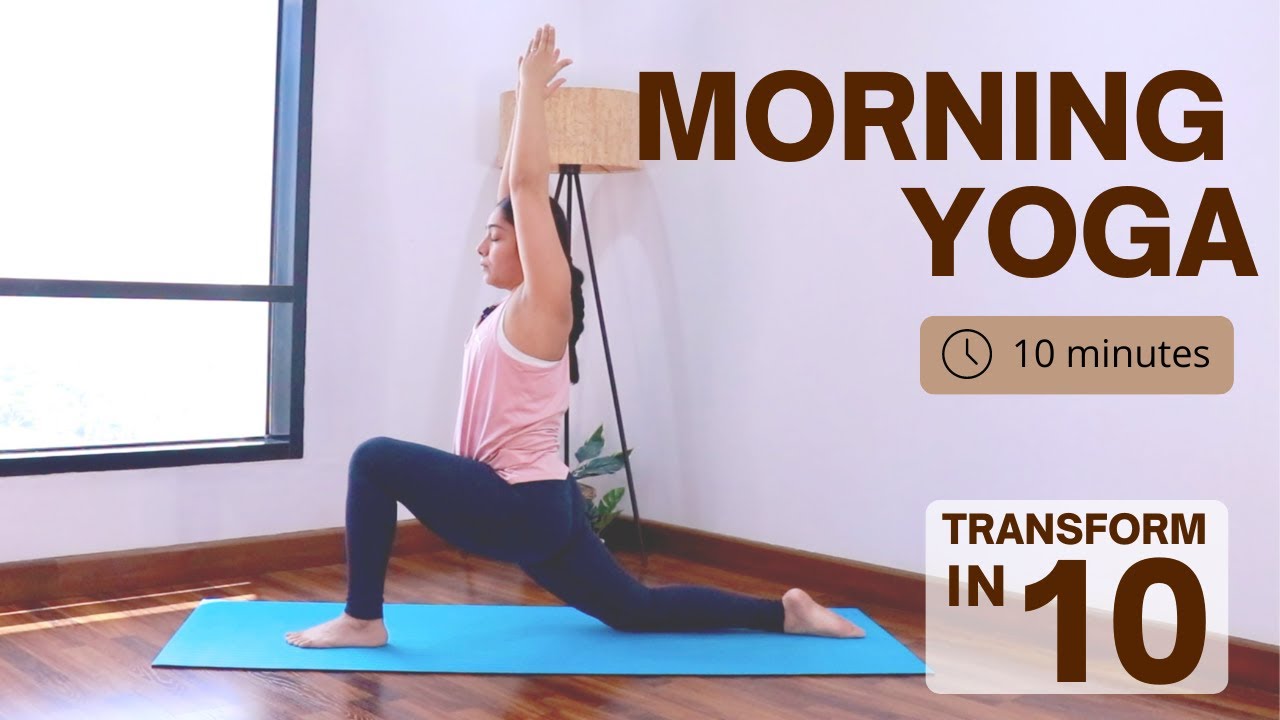 10 Min Morning Yoga – Daily Stretch & Pranayama Flow