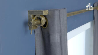 How to Easily Make DIY Curtain Rods