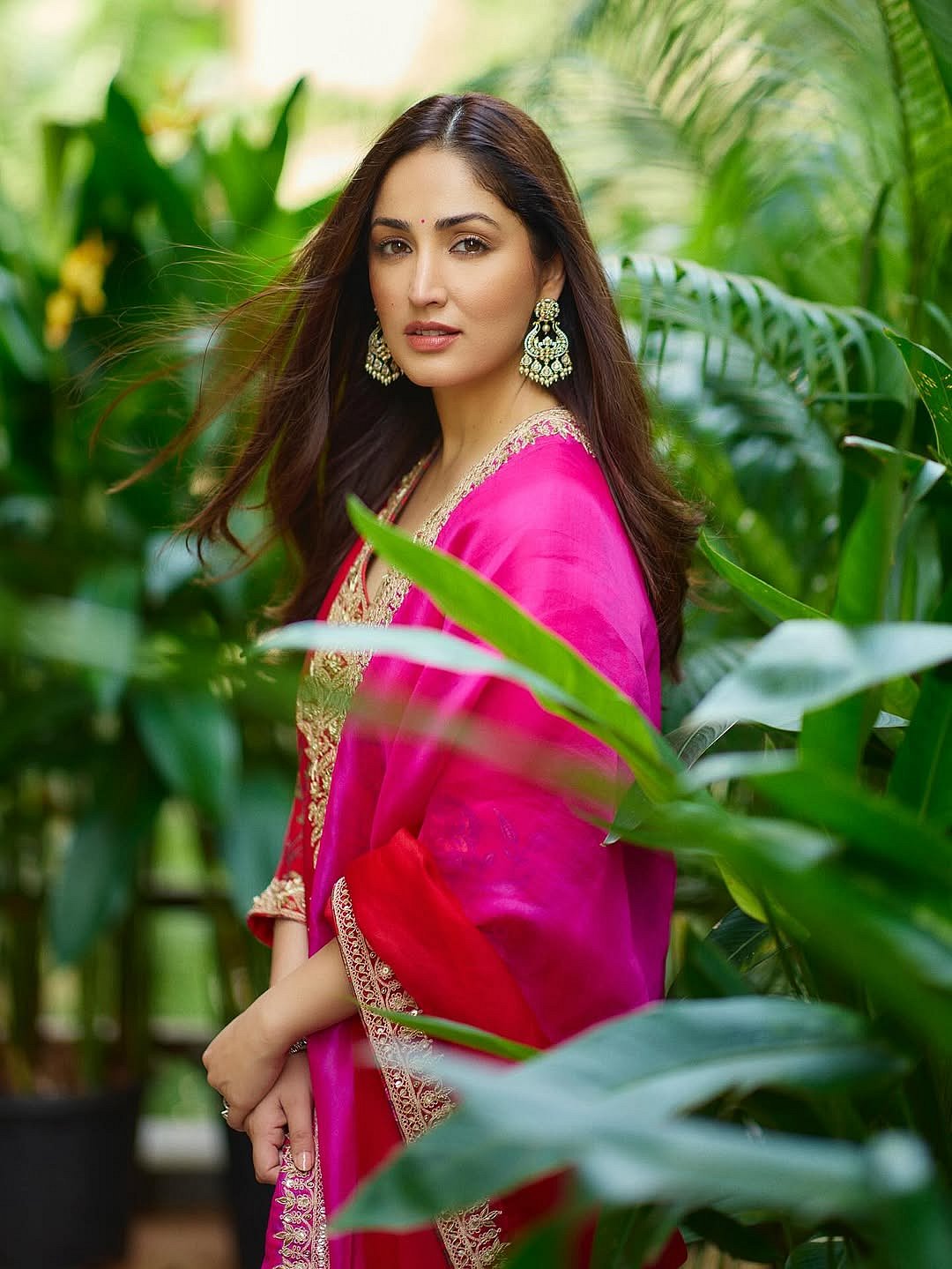 Yami Gautam Dons ₹118,999 Mustard Yellow Kurta Set For Haq Promotions
