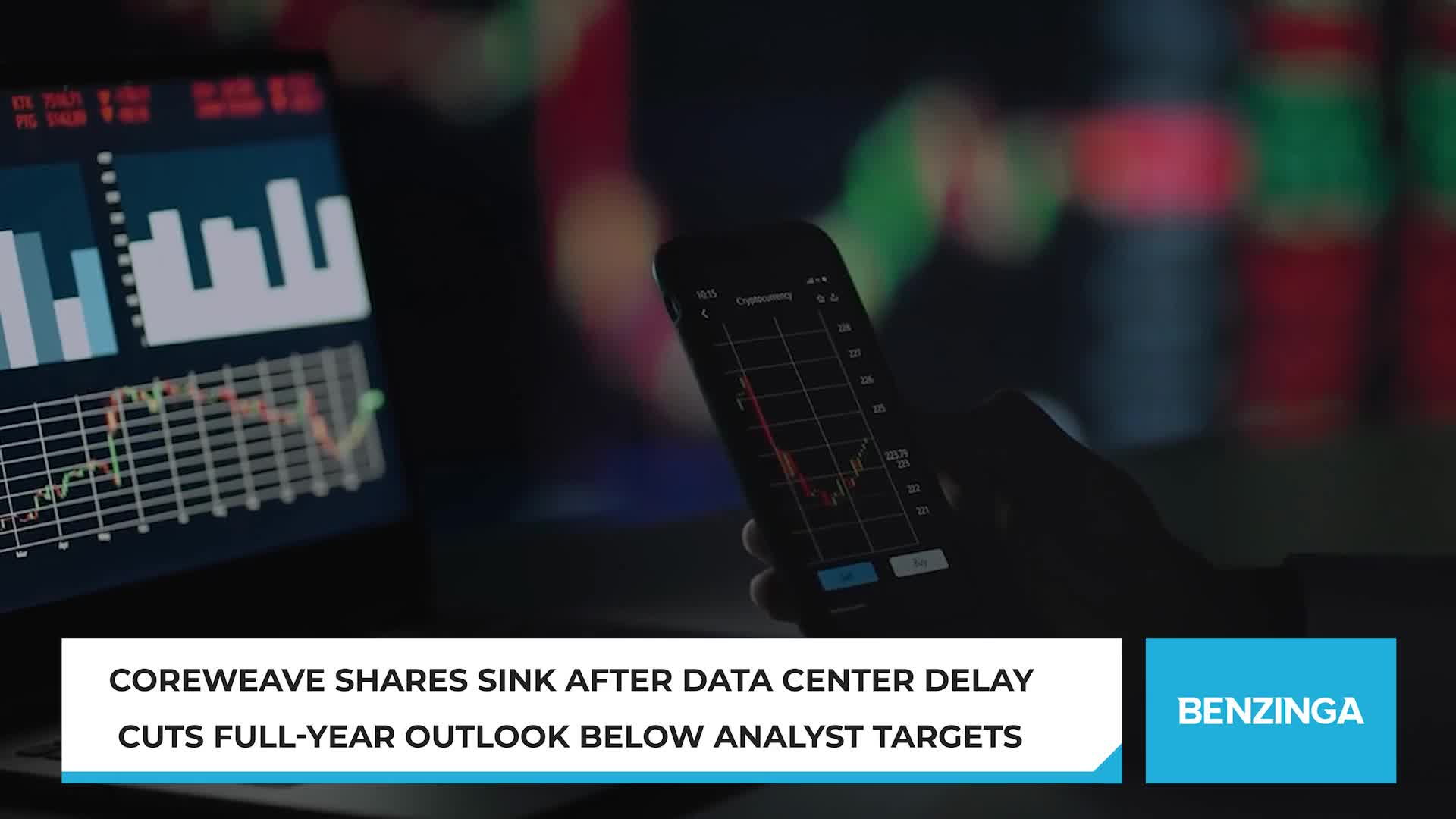 CoreWeave Shares Sink After Data Center Delay Cuts Full-Year Outlook Below Analyst Targets