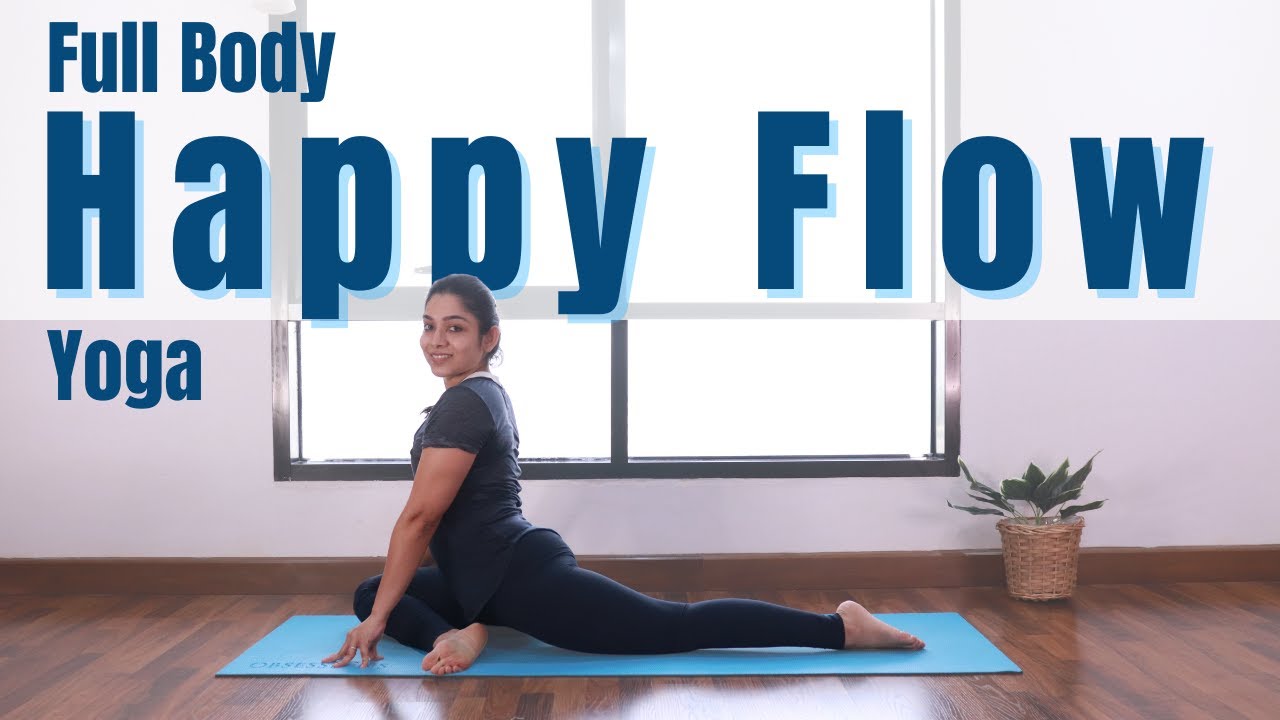 Full Body Happy Flow Yoga – 30 Min Pranayama & Stretch