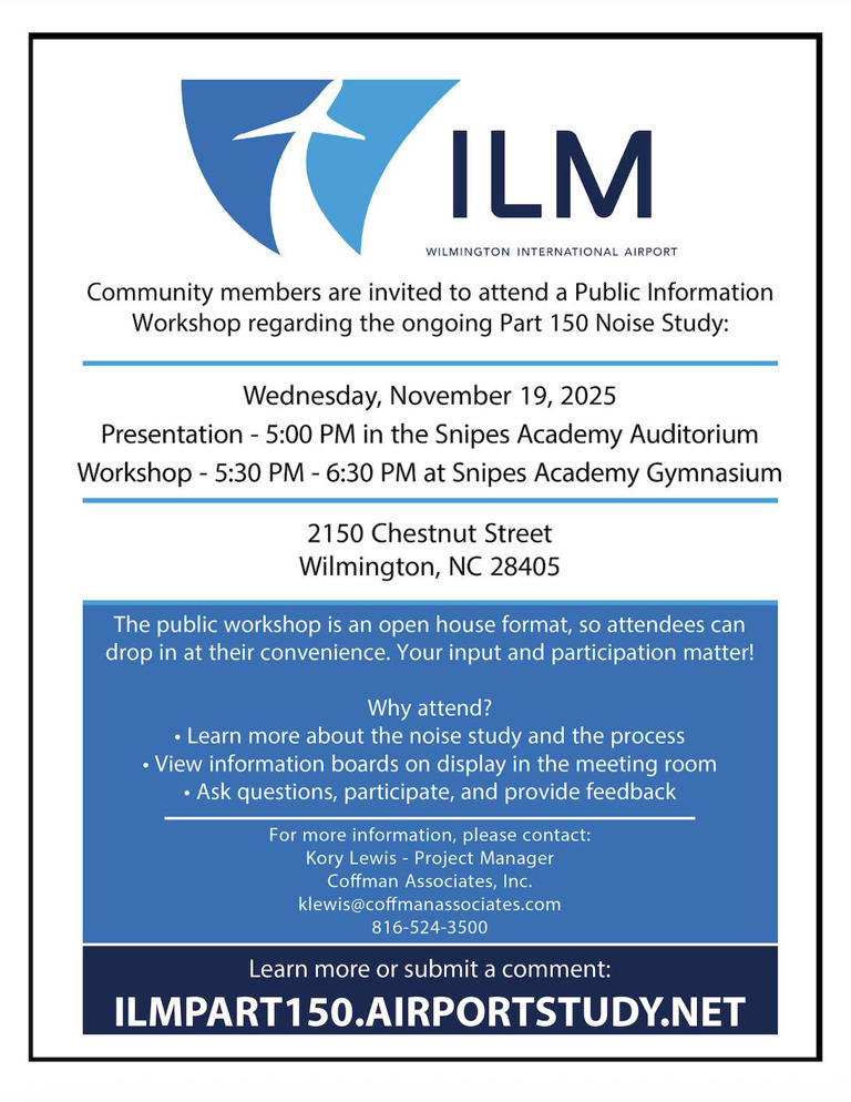 ILM invites community to public information workshop & presentation on ...