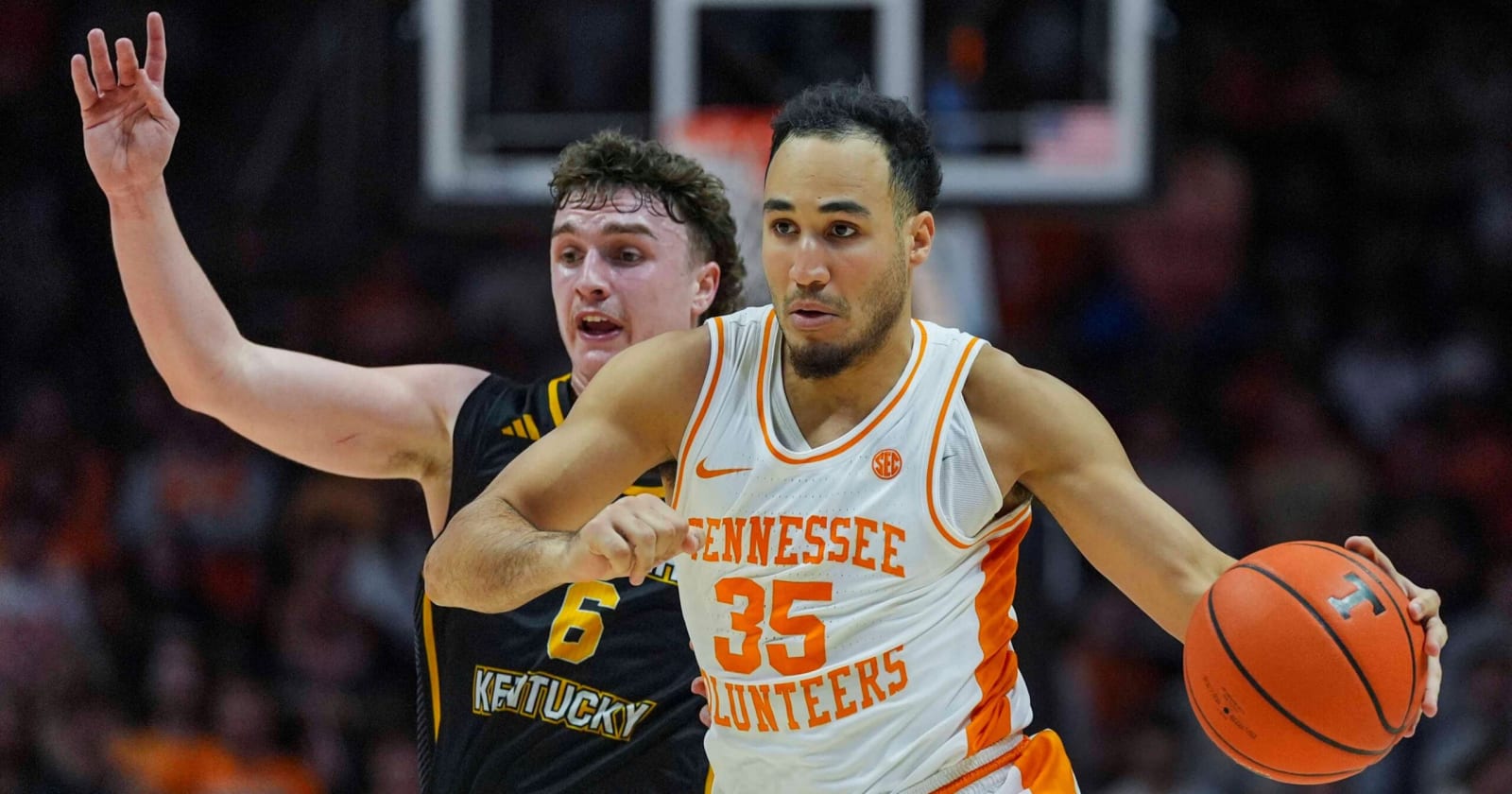 Ethan Burg still ‘learning a whole new game’ with Tennessee Basketball