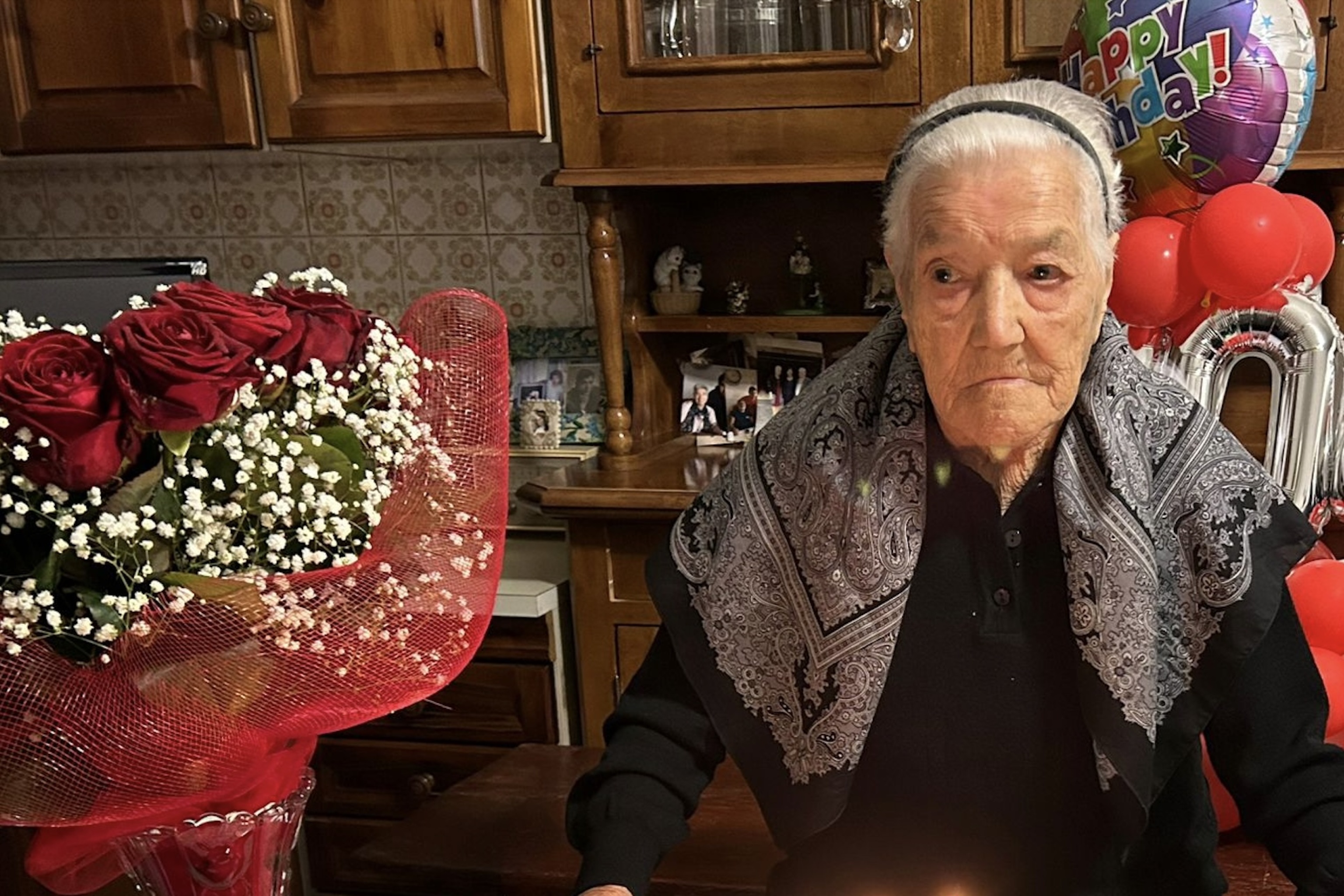 Nonna Carmela compie 105 anni, tra le più longeve d'Italia