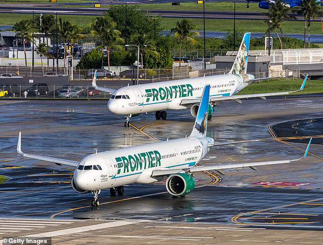 Terror aboard Frontier flight as loaded gun magazine found near seat as ...
