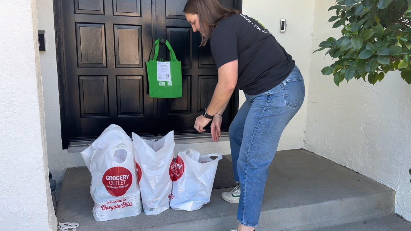 Redwood Credit Union offers “Porch to Pantry” doorstep food collection