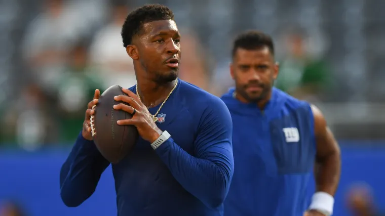 Giants QB depth chart: Why Jameis Winston, not Russell Wilson, named ...
