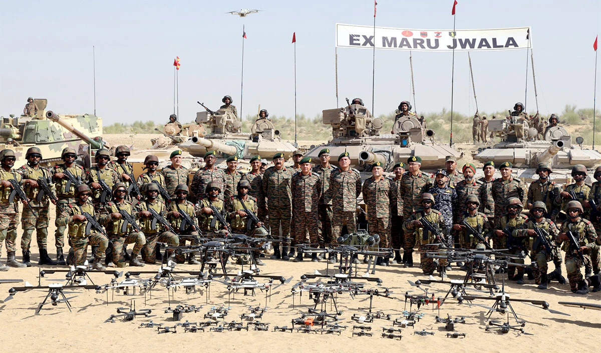 India's Tri-Services Exercise 'Trishul' Marks a New Era in Military ...