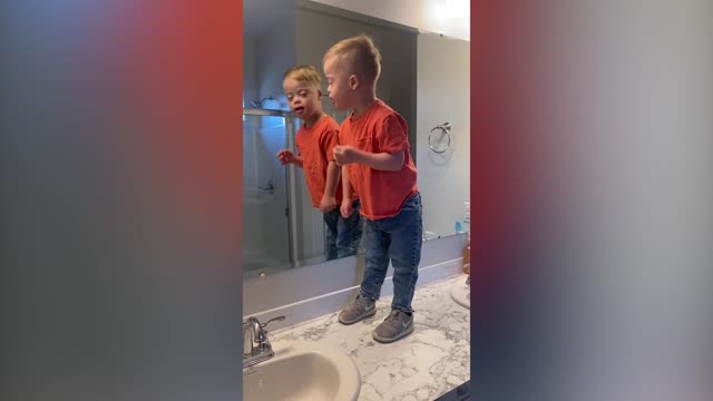 Boy With Down Syndrome Shares His Motivational Morning Routine | Happily TV
