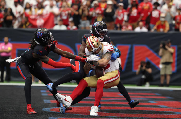 49ers reveal George Kittle’s status for Sunday against the Bears