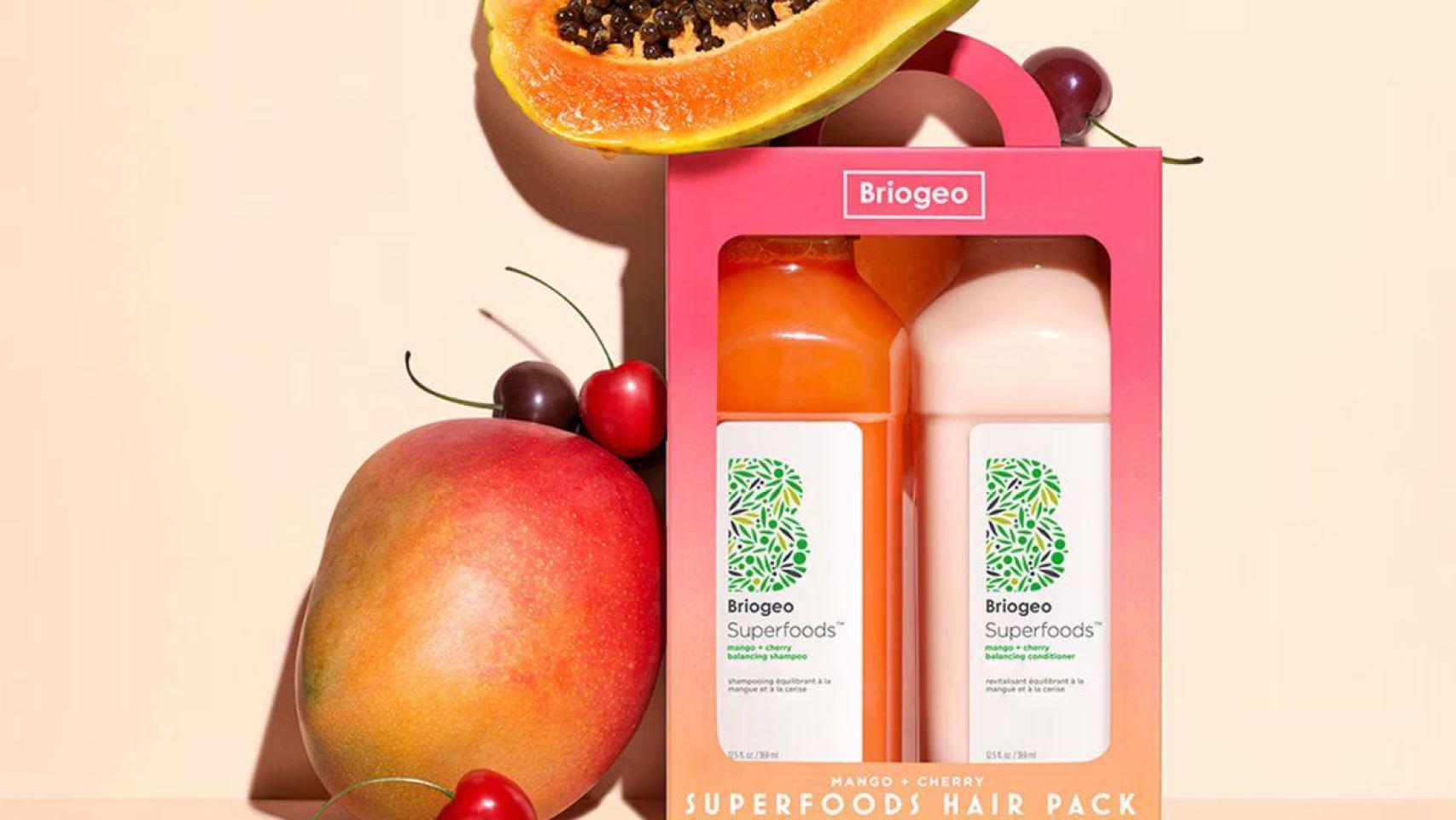 El set capilar natural que arrasa en Sephora: Briogeo Superfoods Mango ...