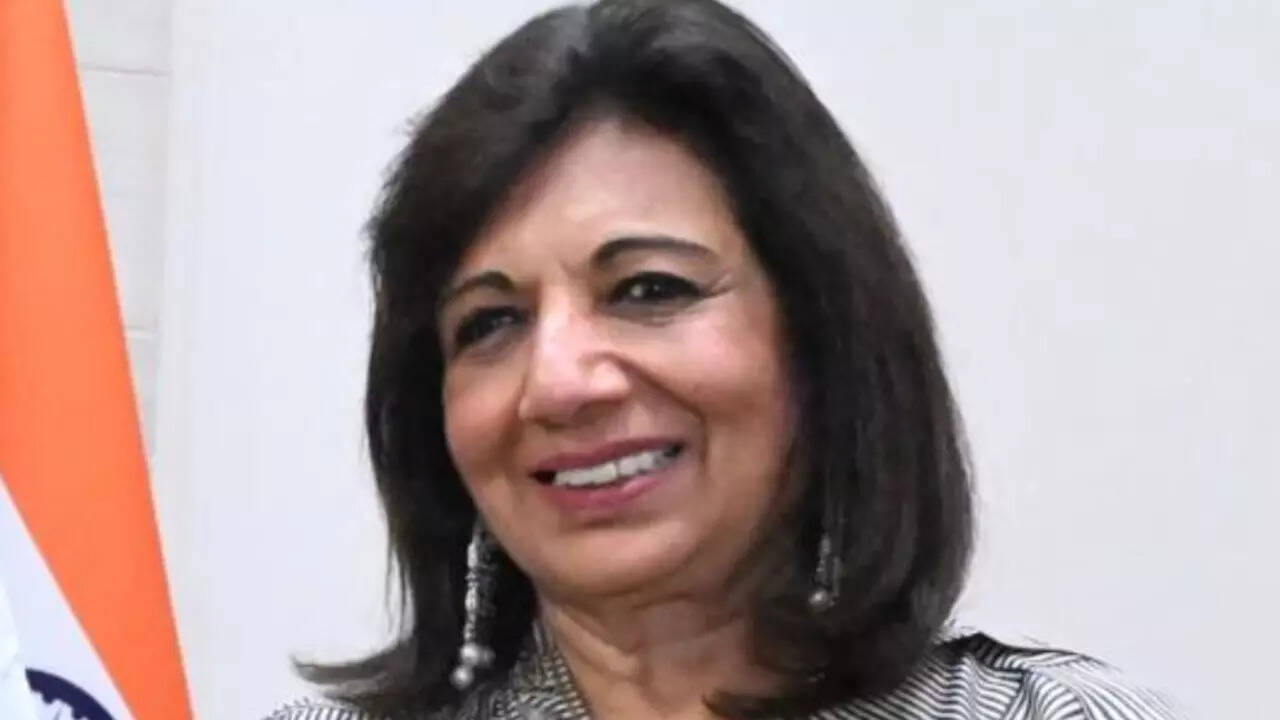 Kiran Mazumdar-Shaw shares her 6-year-old nephew’s heartwarming painting that inspired her life ...
